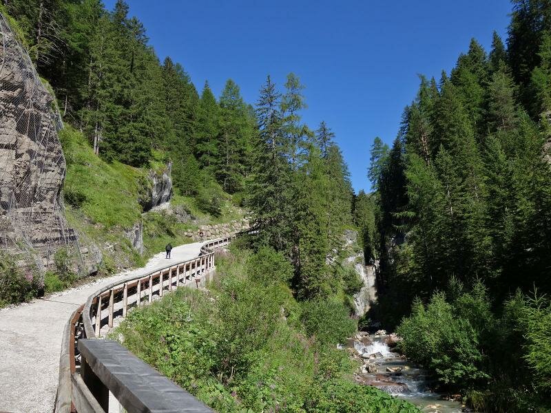 Durch das Val Duron zum Fassajoch - Trentino, Dolomiten - Italien